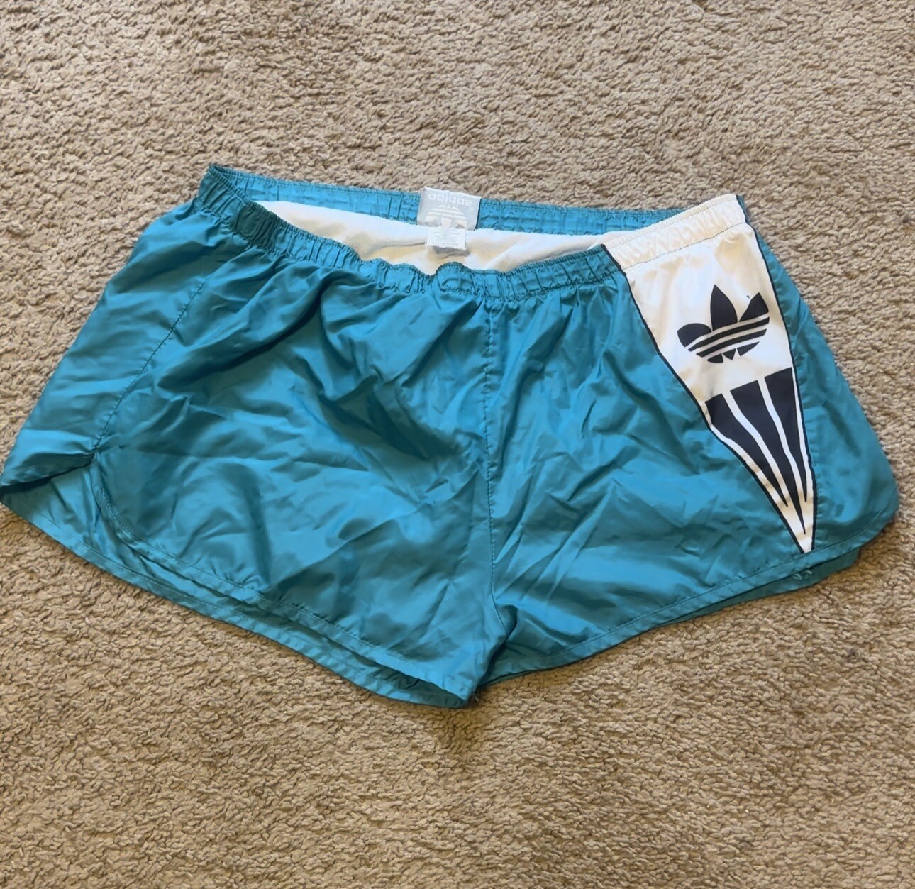 Vintage shiny shorts sprinter - Gem