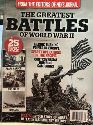 Men's Journal The Greatest Battles of World War II Magazine | eBay