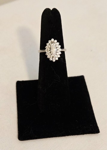 Sterling Silver 925 DJoy, Ring, Moissanite Marquee, Multi Gemstones ...