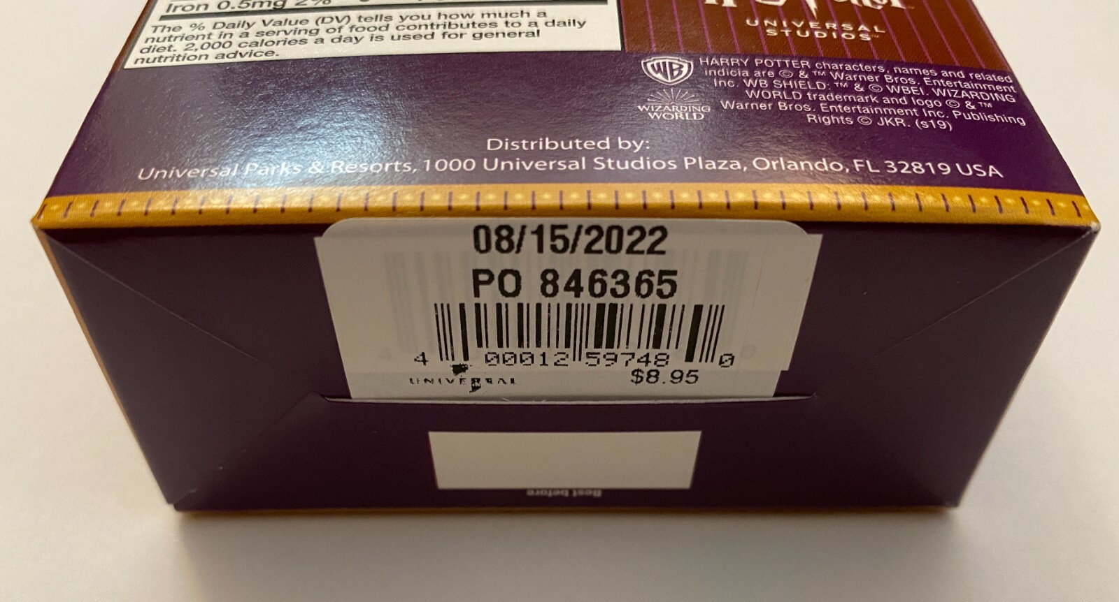 Universal Studios Wizarding World (Fizzing Whizzbees + Fudge Flies ...