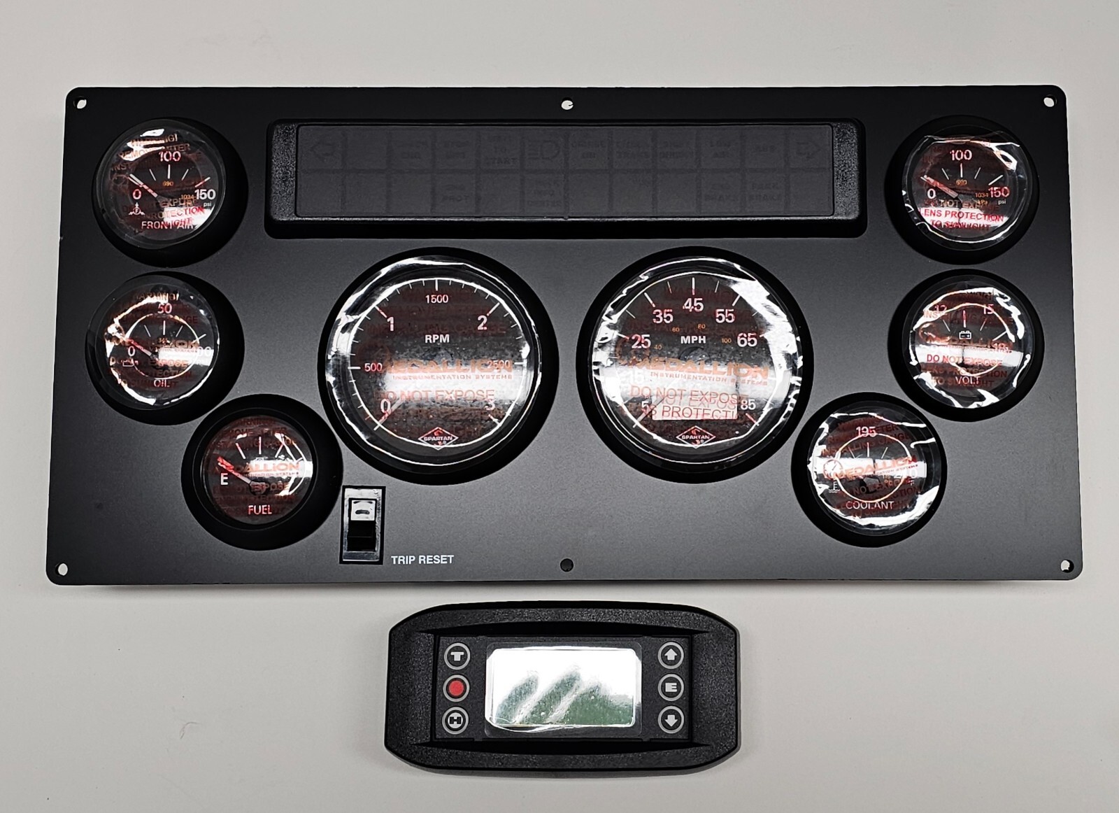 RV DASH GAUGE CLUSTER 2003-2006 SPARTAN FLEETWOOD MEDALLION 1539-10204 ...