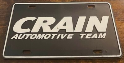 Crain Automotive Team Booster License Plate Dealership Dealer Arkansas ...