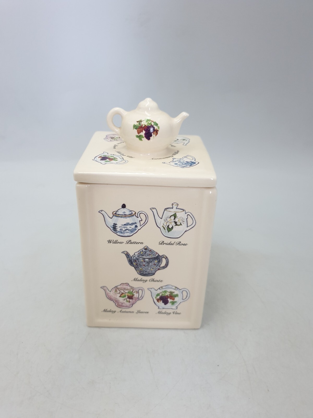 Ringtons Ceramic Square Based Tea Caddy Heritage Collection Various ...