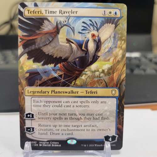 Teferi, Time Raveler (Borderless) - Commander: Bloomburrow regular | eBay