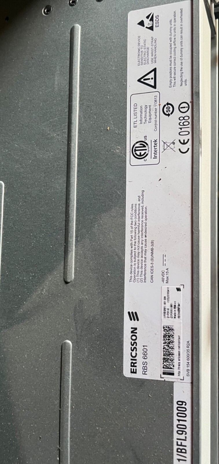 Ericsson RBS6601 RBS 6601 LTE Base Station 1/bfl 901 009/4 DML for sale ...