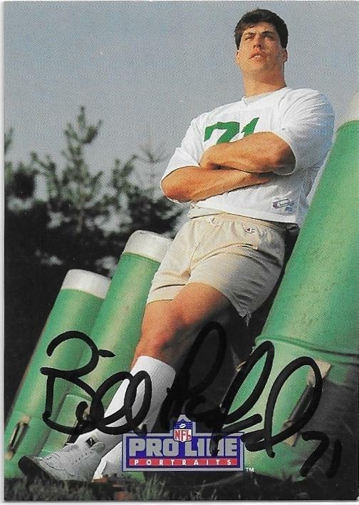 Bill PickEL Autographed Signed 1991 Pro Line Football card #106 New ...
