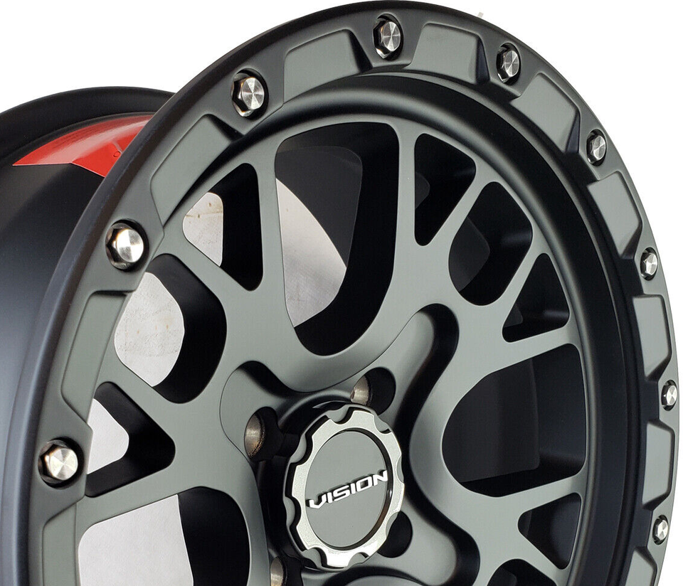 FOUR 14x7 4/100 4+3 Aluminum DOT ROCKER RIM WHEEL some Subaru Sambar ...