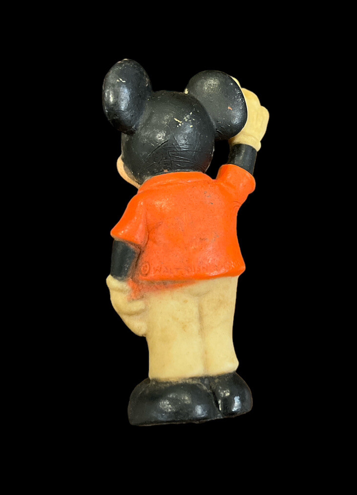 Vintage 1977 Mickey Mouse Waving Figure Gabriel Industries Walt Disney ...