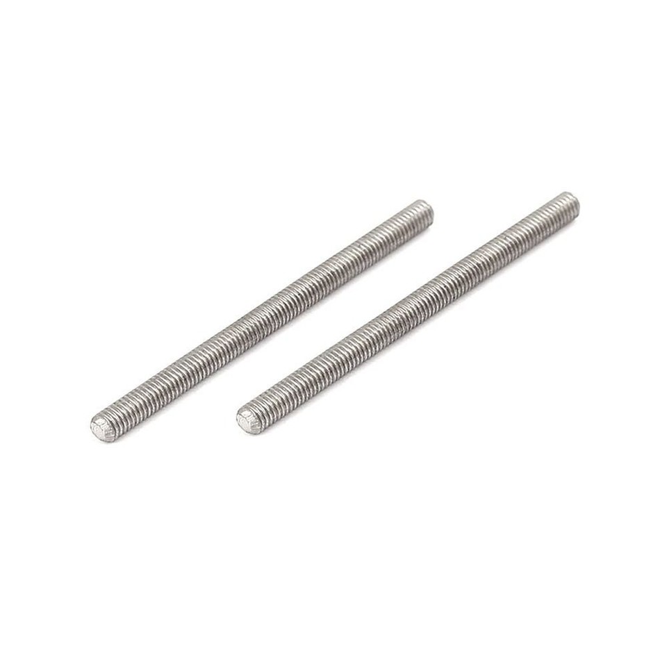 2PCS Right Hand Threads Fully Threaded Rod Rods Bar Studs Anchor Bolts ...