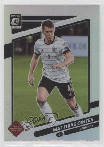 2021-22 Panini Donruss Road to Qatar Optic Holo Prizm Matthias Ginter ...