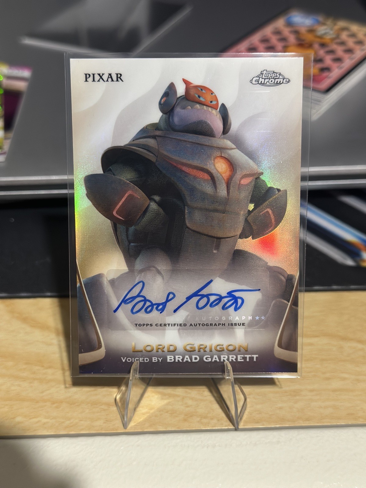 Lord Grigon 2025 Topps Chrome Disney #135 Black Mini Diamonds Refractor ...