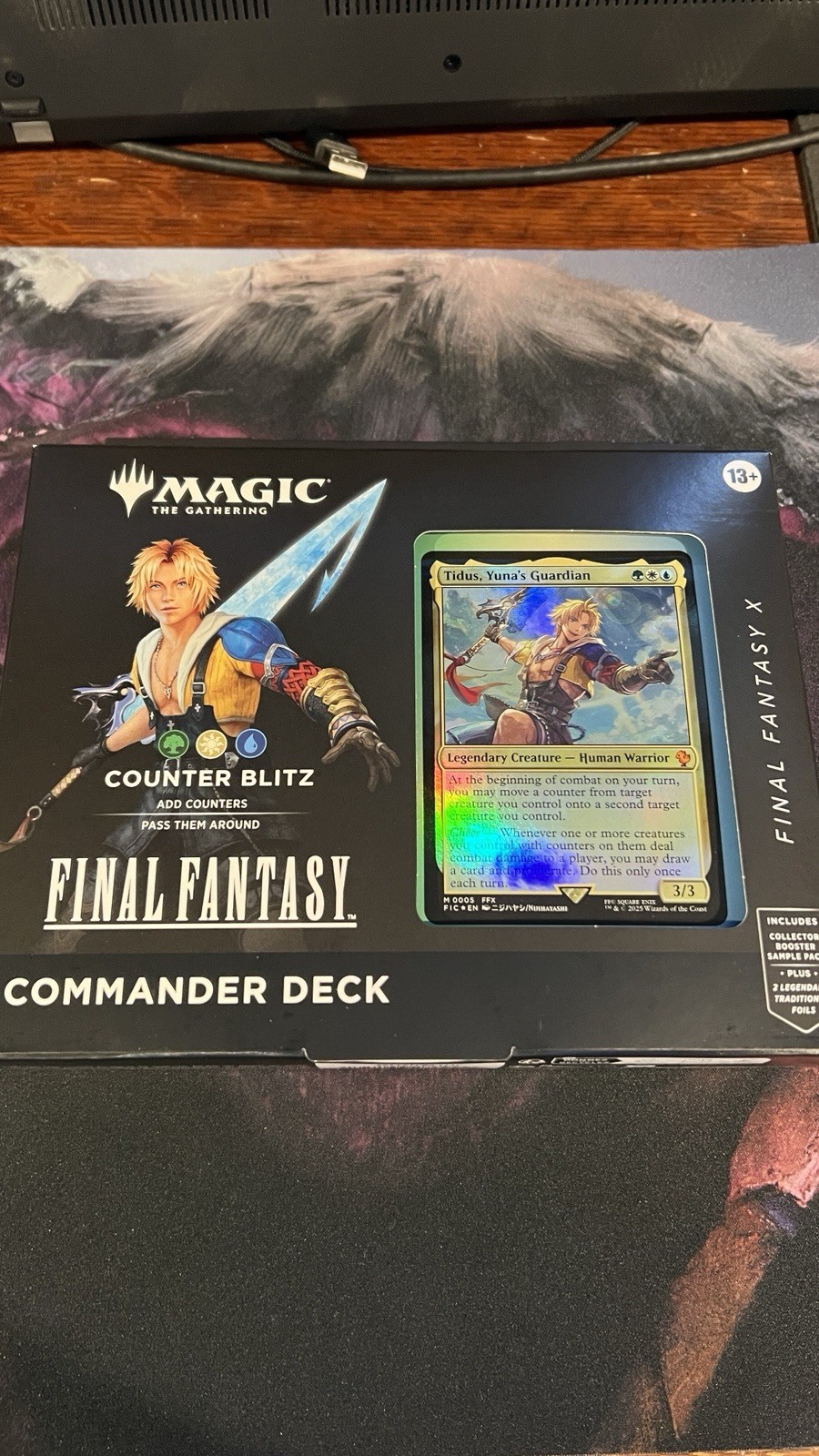 Magic: The Gathering Final Fantasy- Tidus Commander Deck - Counter ...
