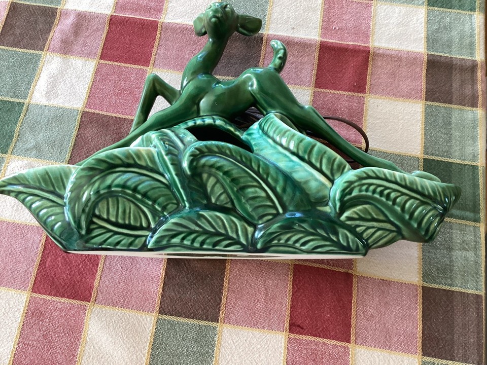 Vintage 1950s MCM Royal Haeger Gazelle Impala Deer TV Lamp | eBay