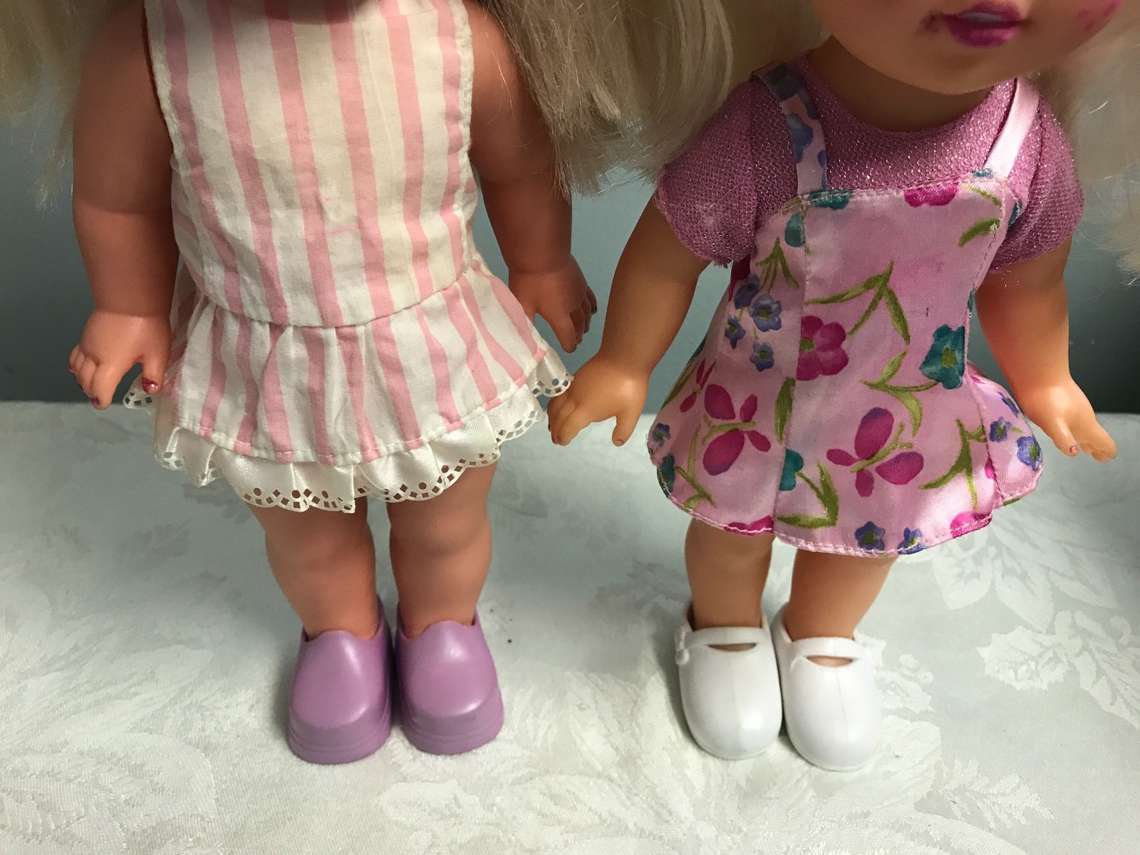 2 Vintage Dolls Hasbro Makeup Mindy Mattel Litte Miss Makeup 1999 1988 ...