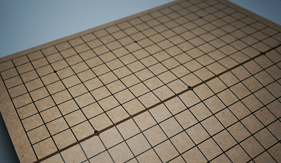 Full Size Korean Traditional Board Game BADUK Full Set, Weiqi, Go Game ...