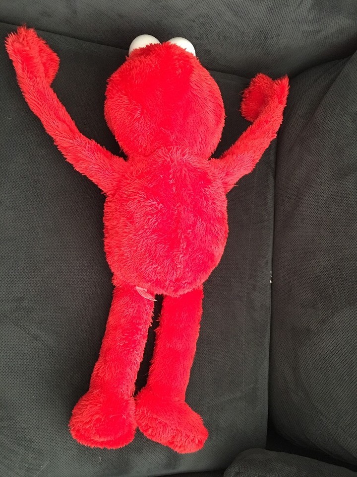 Talking Elmo Big Hugs Doll Sesame Street Sing Sleep Dance Play Kids ...