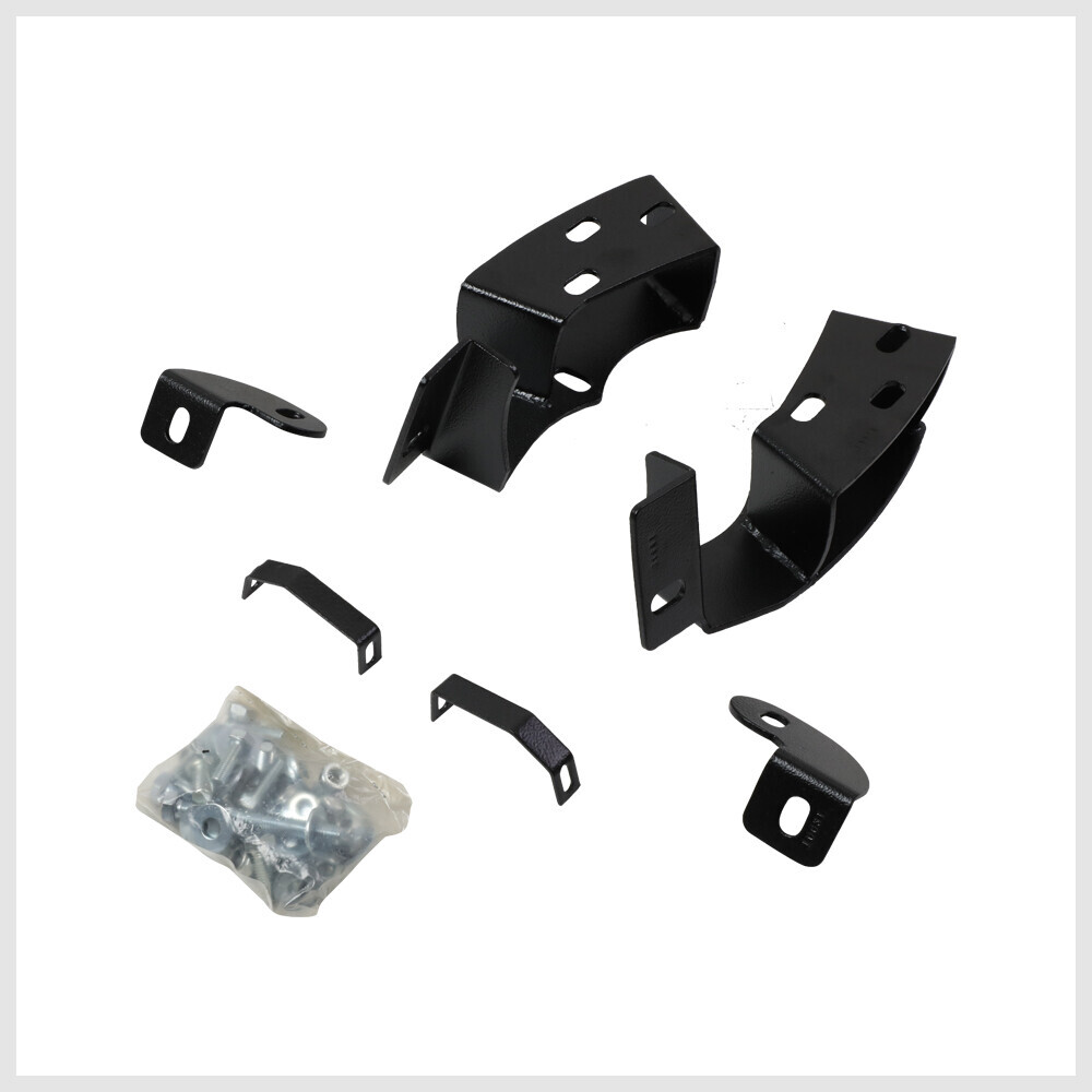 Fit 2001-2007 Toyota Highlander Black Mild Steel Front Bumper Grille ...