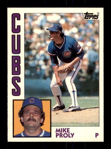 1984 Topps Tiffany #437 Mike Proly NM/NM+ Cubs 231206 | eBay