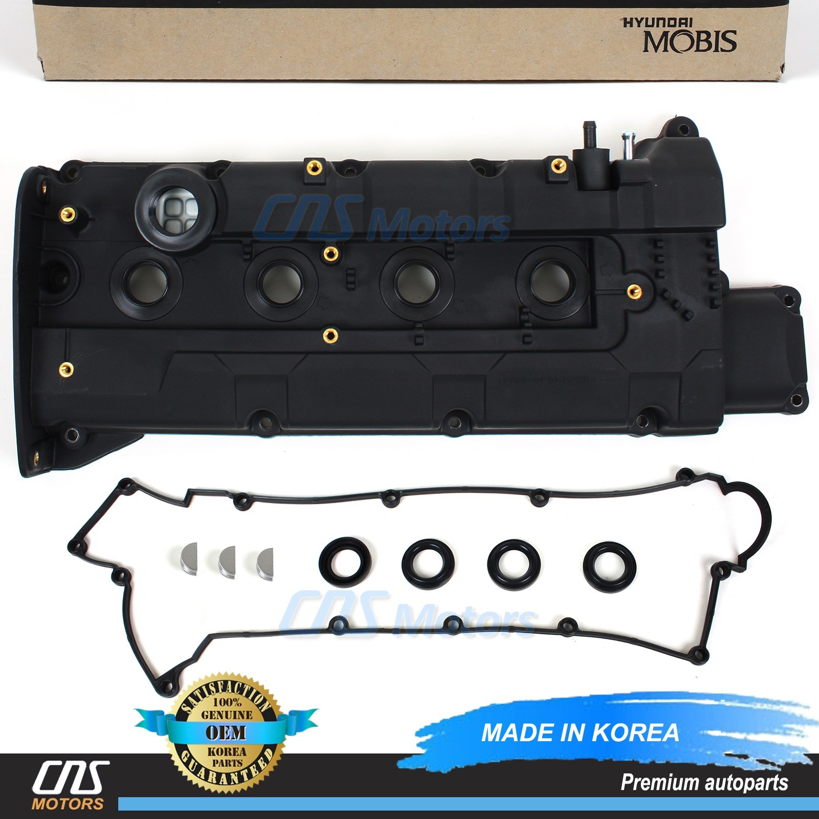 GENUINE Valve Cover & Gasket for 01-03 Hyundai Elantra Tiburon OEM ...