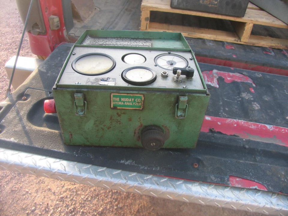 Nuday Flo-Rater Hydraulic Flow Meter Tester with manual | eBay