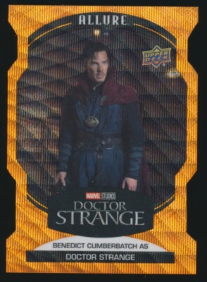 #55 BENEDICT CUMBERBATCH DR STRANGE 2022 UD Marvel Allure ORANGE SLICE ...