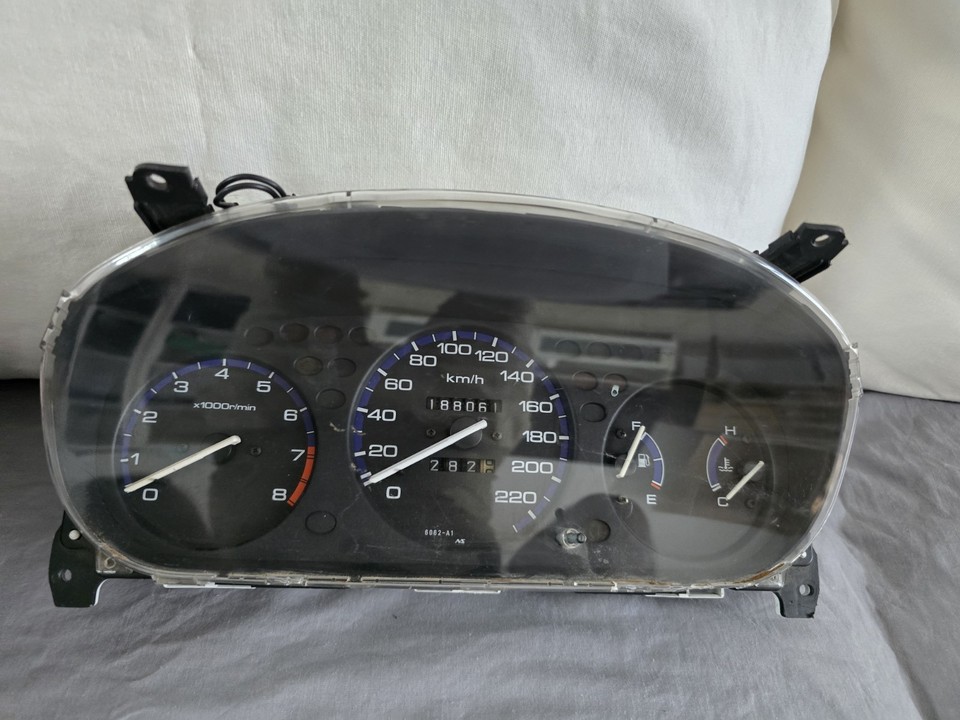 JDM 96-00 Honda Civic Manual Instrument Gauge Cluster EK1 EM1 EK4 EK9 ...