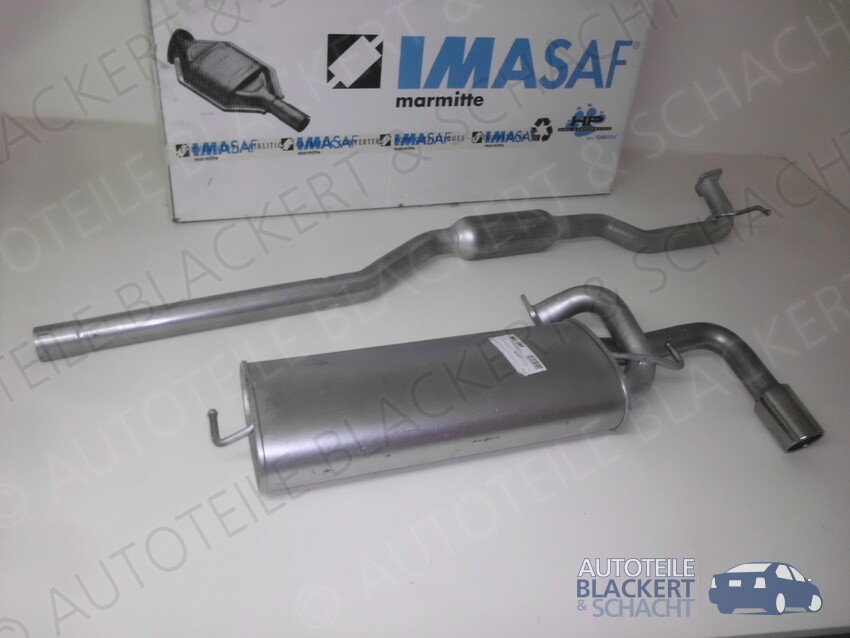IMASAF Auspuff Set ab Partikelfilter für Mitsubishi ASX 1.8 DI-D 2WD ...