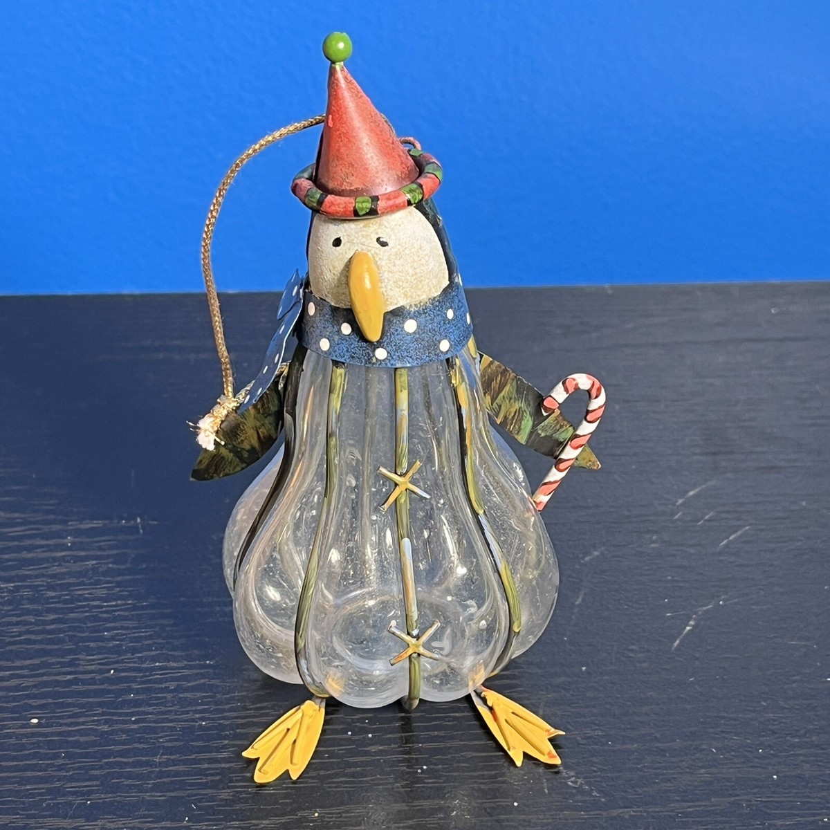 Christmas Penguin Candy Cones
