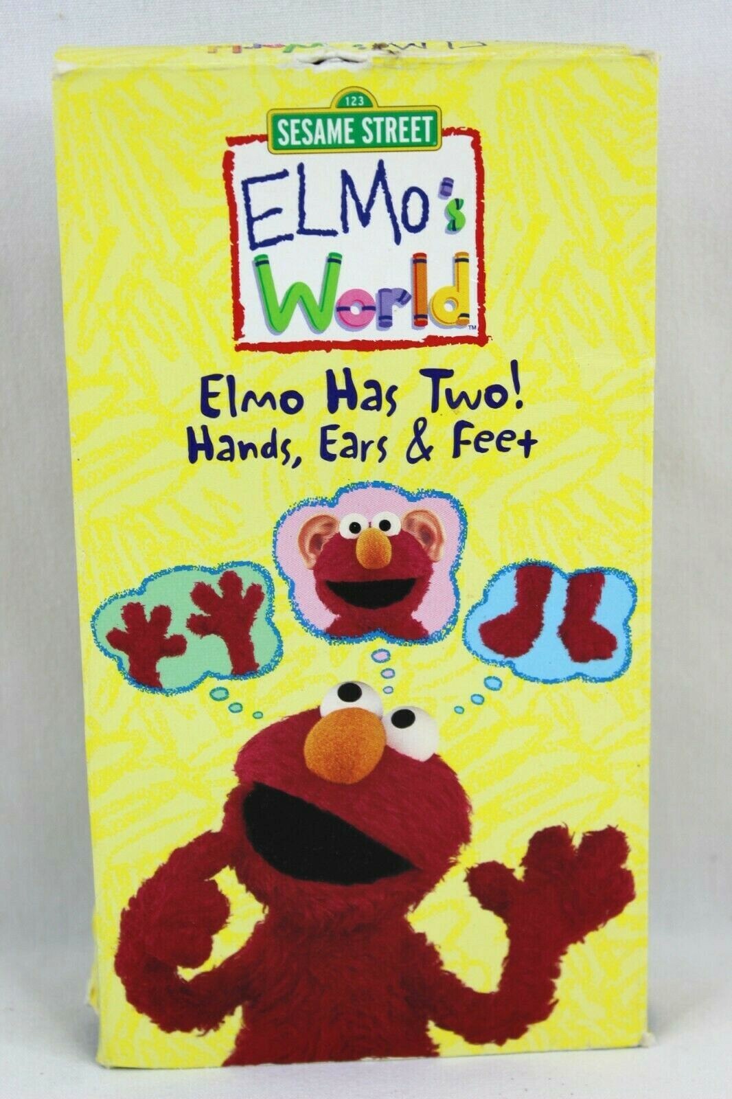 Elmo's World VHS Video Elmo Has Two Hands | Grelly USA