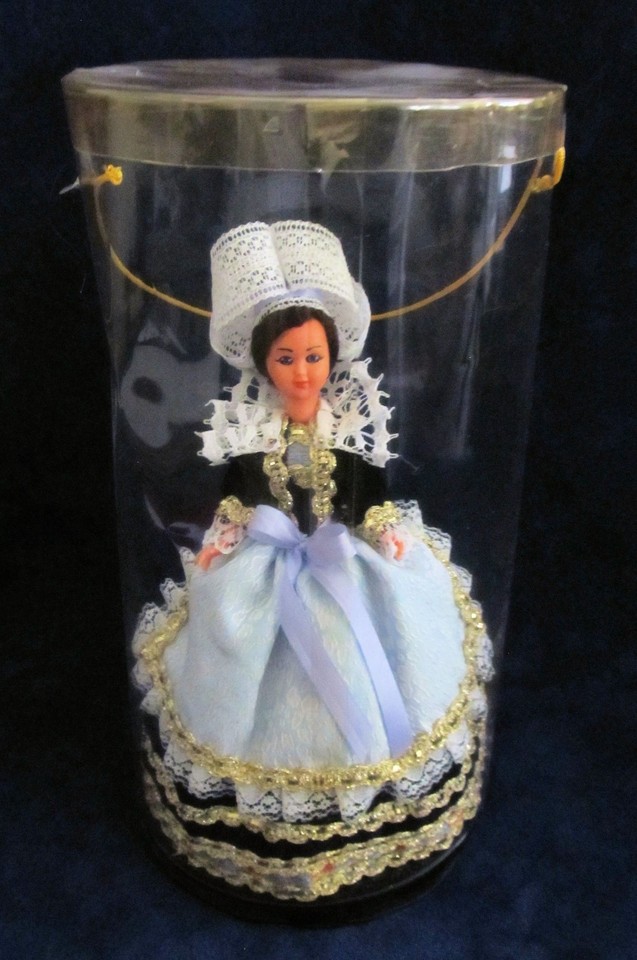 French Breton 7 Inch Plastic Doll in Traditional Dress | eBay