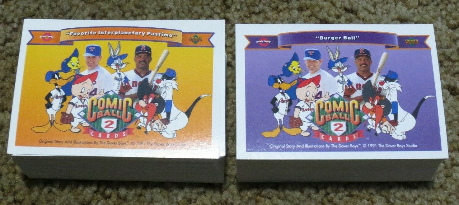 1991 Upper Deck Comic Ball 2 Complete Set 198 Card Set | eBay