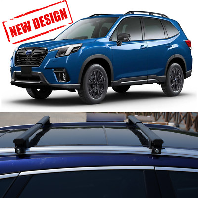 For Subaru Forester Outback XV Roof Racks Cross Luggage Cargo Bars ...
