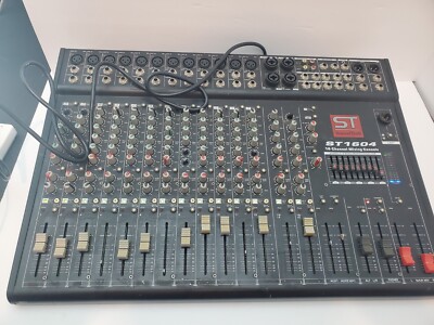 SoundTech ST1604 - 16 Channel Mixing Console - PLEASE READ | eBay