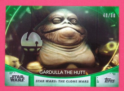 2020 Women of Star Wars Gardulla the Hutt 43/99 Green #25 | eBay