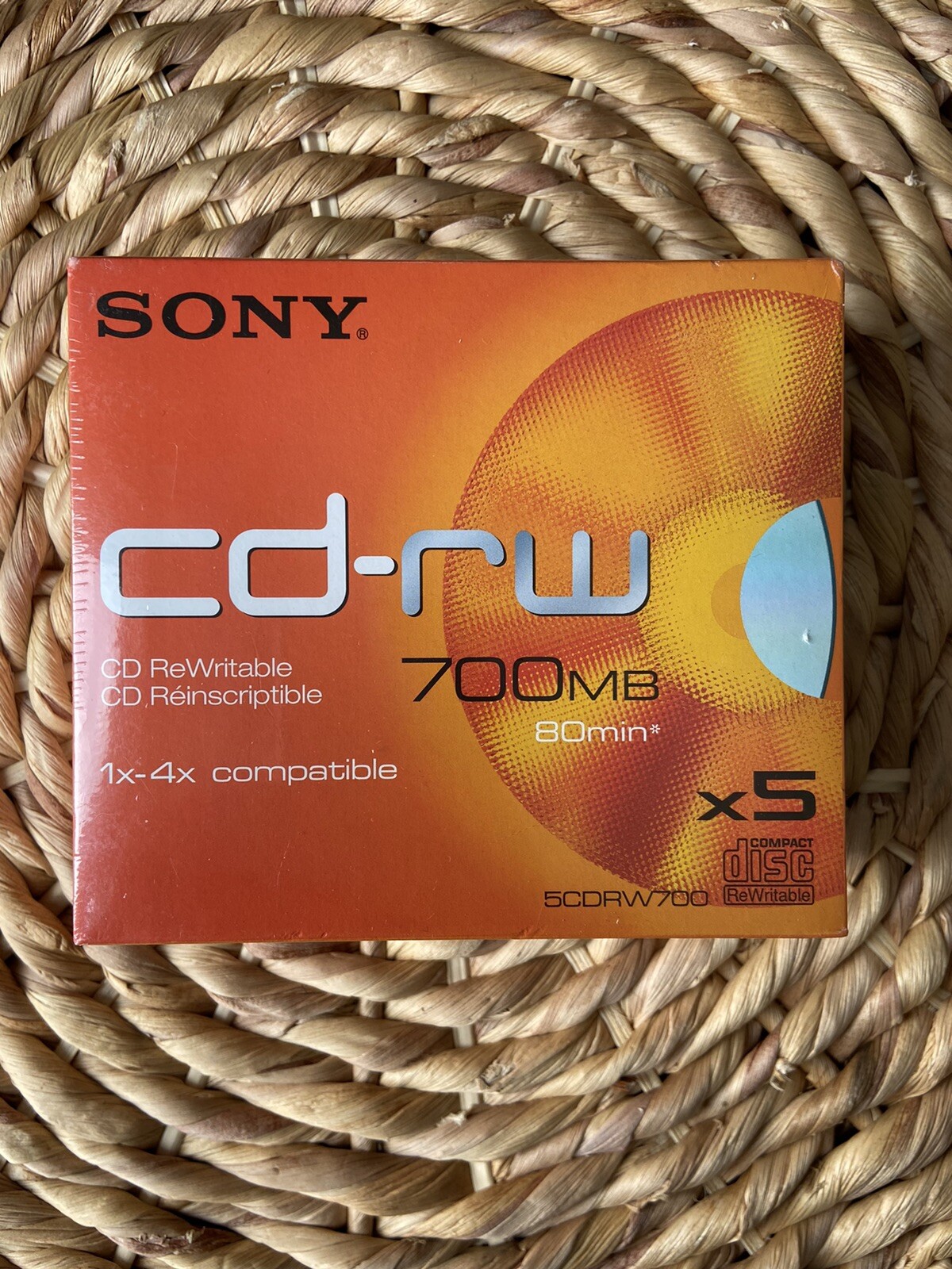 Sony (5CD-RW700) Storage Media for sale online | eBay