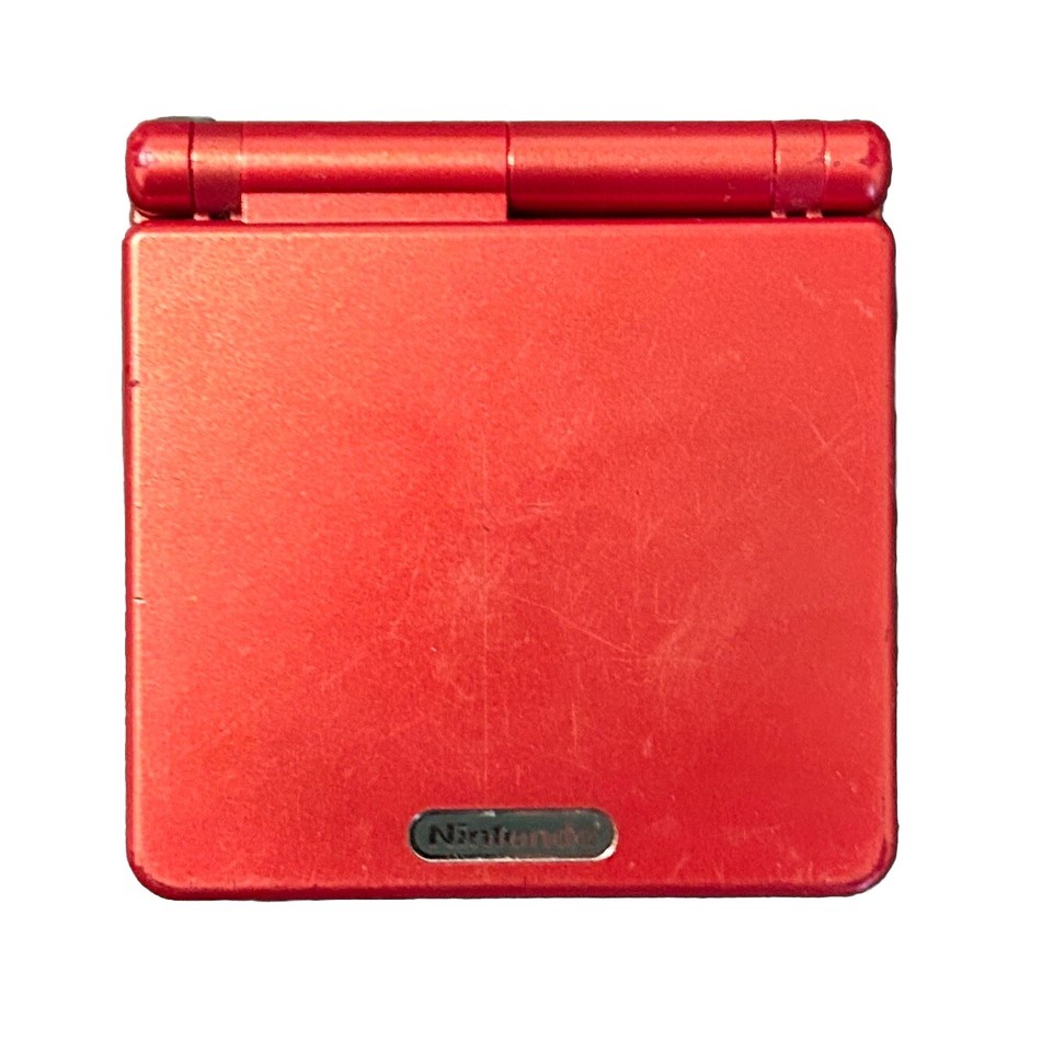 Red Gameboy Advance Sp Tested Complete Working Condition | eBay