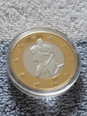 Beautiful Prooflike European Hobo Fantasy Coin Married Lovers On Sex ...
