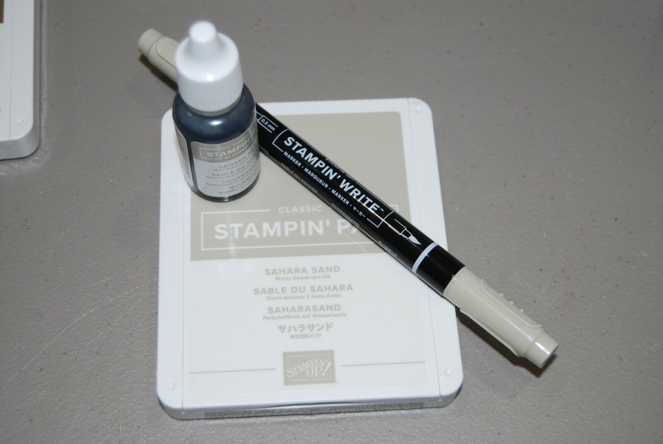 STAMPIN UP Newest Style Classic Ink Foam Pads with Ink Refills, Markers ...
