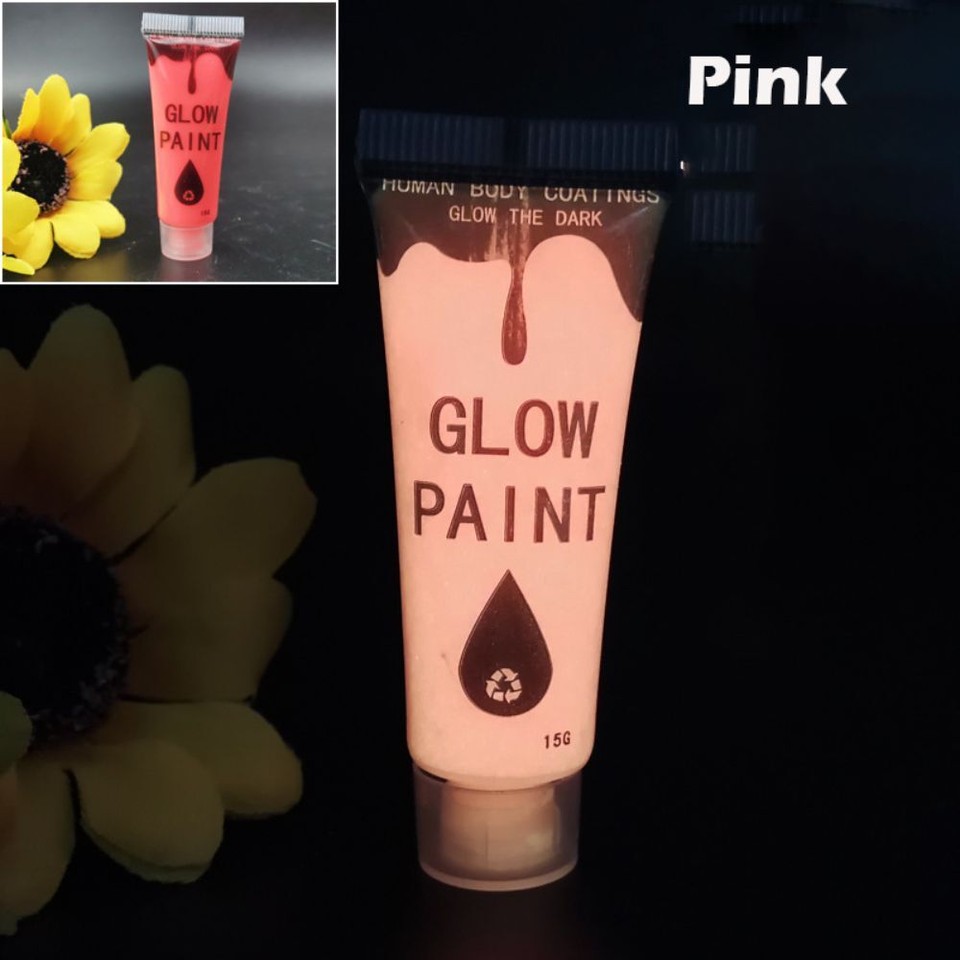 Non-Toxic Fluorescent Acrylic Pigment Light Absorbing Paint Festival | eBay