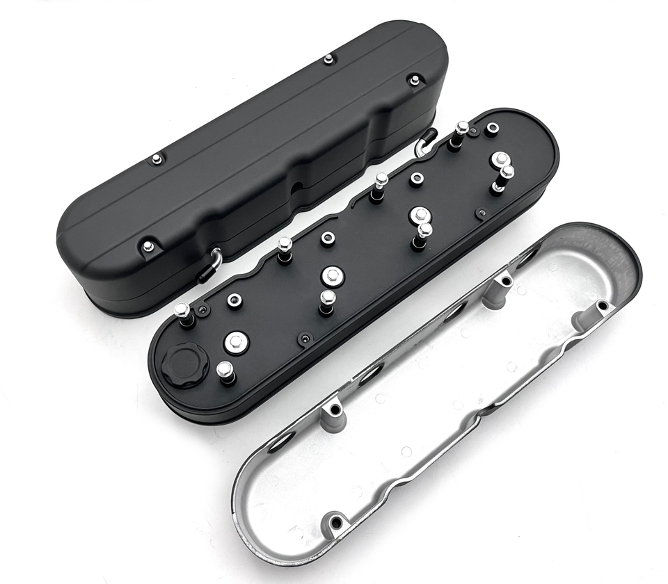 LS Valve Covers LS1 LS2 LS3 LS6 LS7 Vintage Look Engine Swap Hidden ...