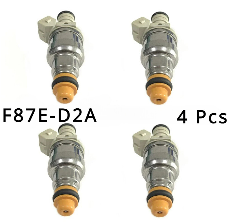 4 Pcs Fuel Injector F87E-D2A For Ford Aerostar Mustang Ranger Mazda ...