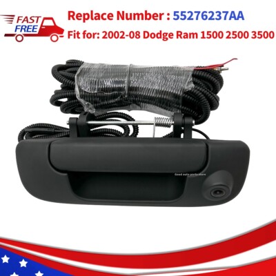 55276237AA Backup Camera Tailgate Handle For Dodge Ram 2002-2008 1500 ...
