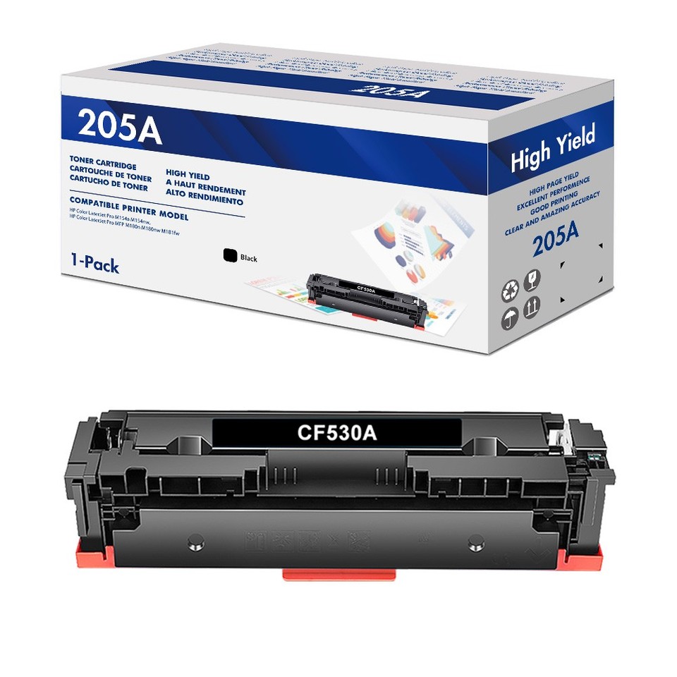 1-5XXL Toner Kompetibel für 205A HP LaserJet Pro M154NW MFP M181 NW ...
