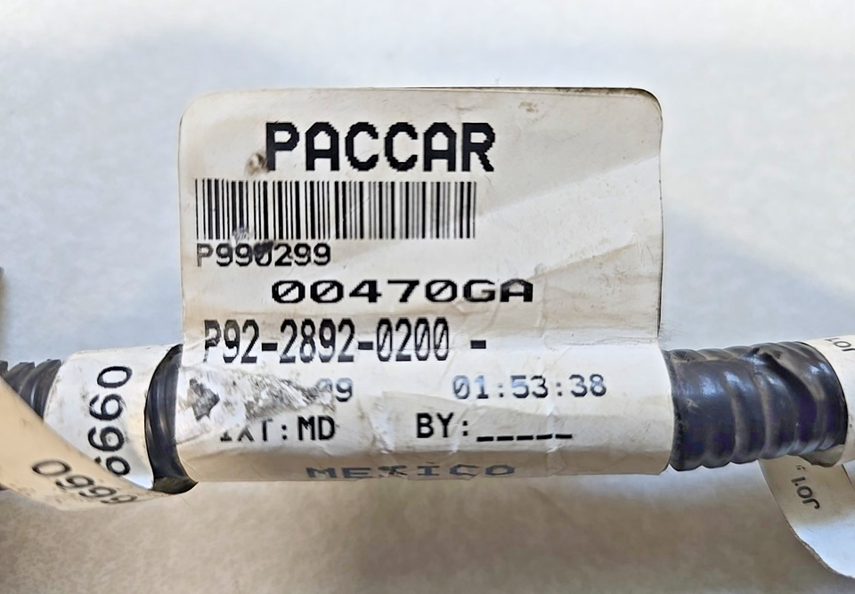 Paccar TPS #134734 and Harness Extender #P92-2892-0200 | eBay