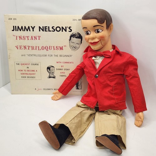 VTG Jimmy Nelson's Danny O'Day Ventriloquist Dummy & Record Instant ...