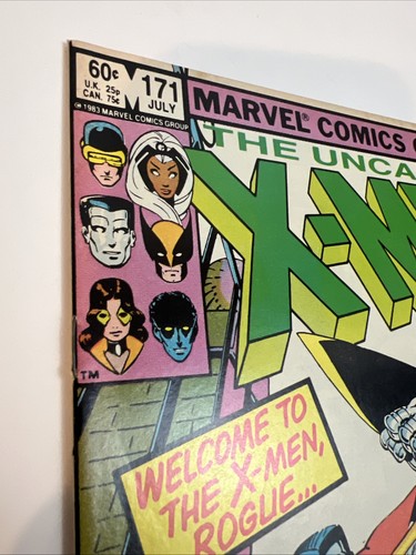 Comic: Marvel's UNCANNY X-MEN #171 (1983) Claremont/Smith Morlocks ...