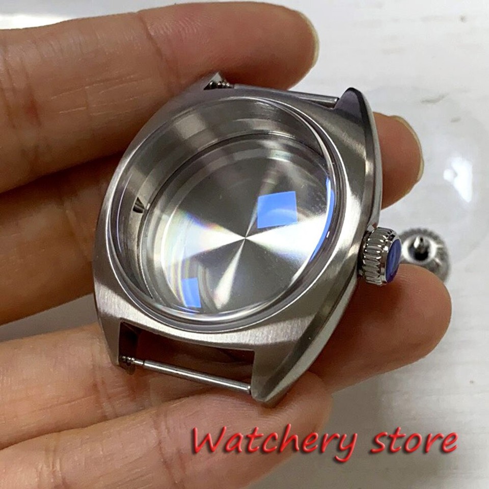 36mm Brushed Double Dome AR Sapphire Crystals 200M NH35A Diver Watch ...