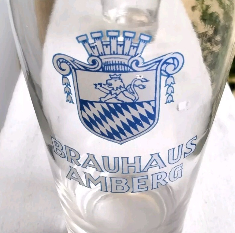 Amberg German Beer Glasses Kummert Brau Haus Set Of 3 | eBay