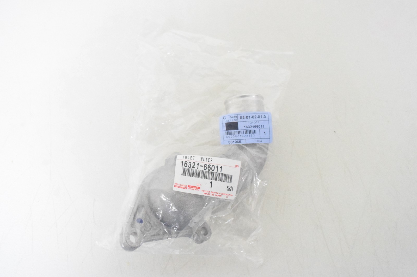 TOYOTALEXUS 1632166011 / 16321-66011 GENUINE OEM THERMOSTAT HOUSING | eBay