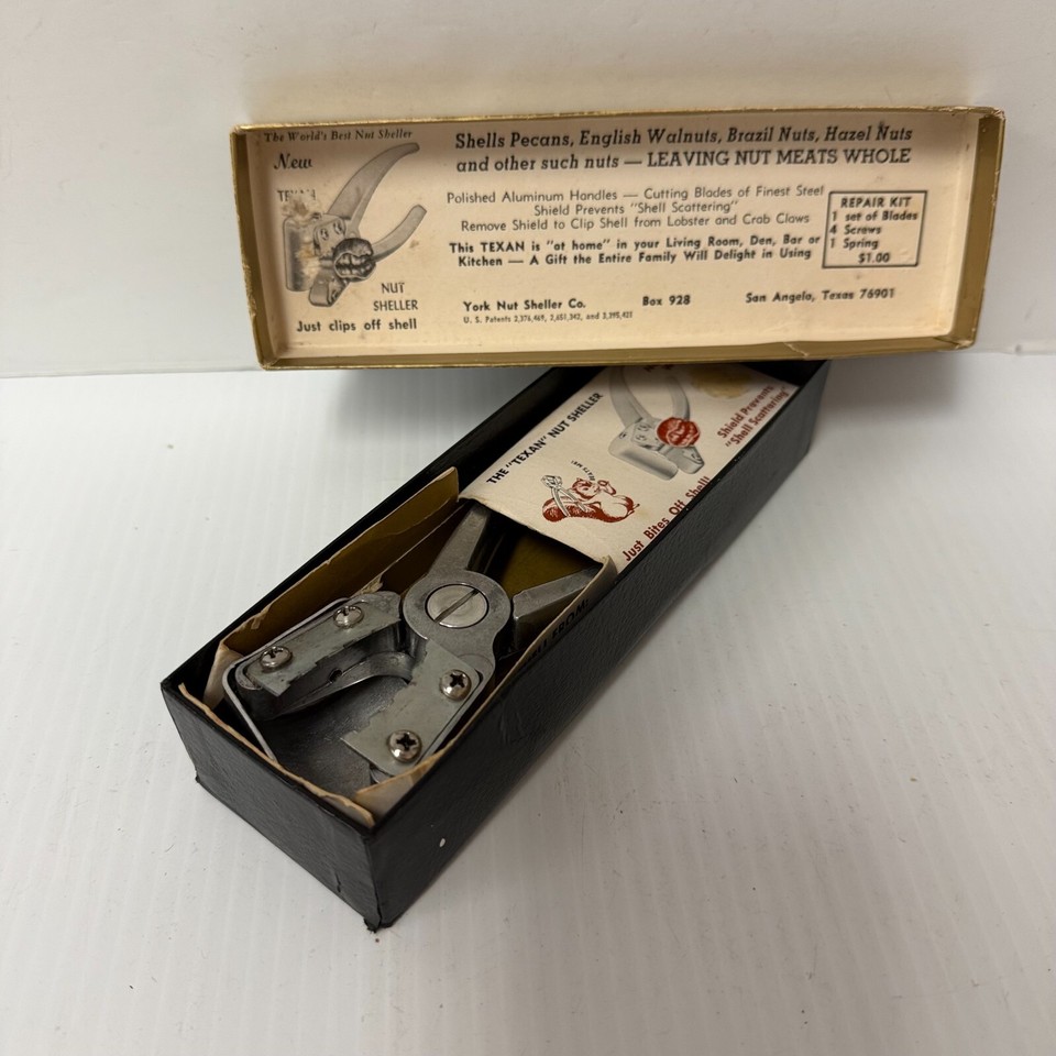 The Texan Nut Sheller By The York Nut Sheller Company In Original Box ...